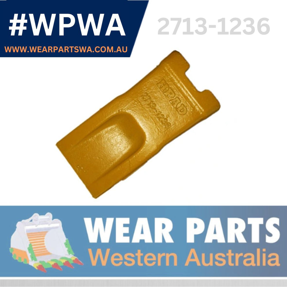 Daewoo DH420,DH500 Standard Chisel Bucket Tooth 2713-1236 (G.2) – Wear ...