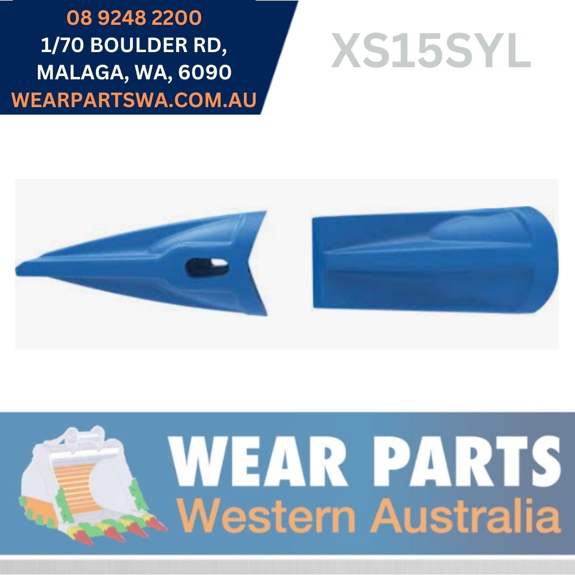 HENSLEY STANDARD TOOTH - XS15SYL – Wear Parts WA